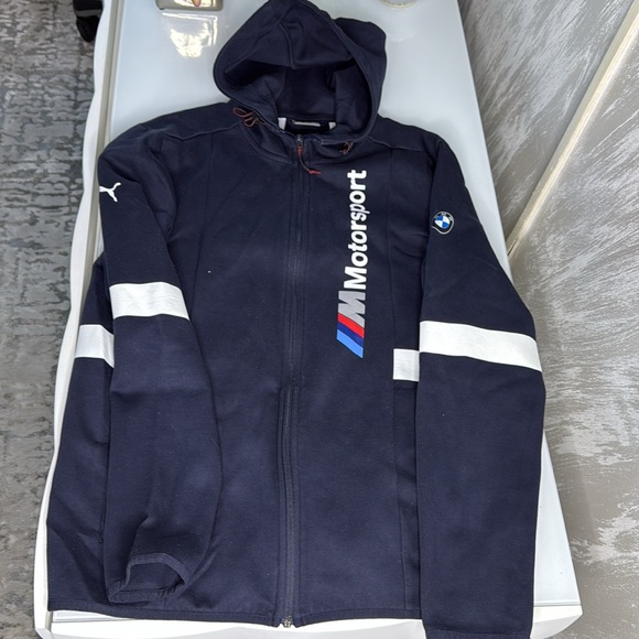 BMW | Jackets & Coats | Bmw Motorsport Mens Navy Jacket New No Tags ...